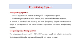 Lect10 Gravimetric Analysis chemistry.pptx