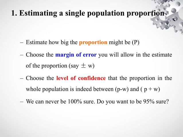 Lect 10 Sample Size Estimation.ppt | Science