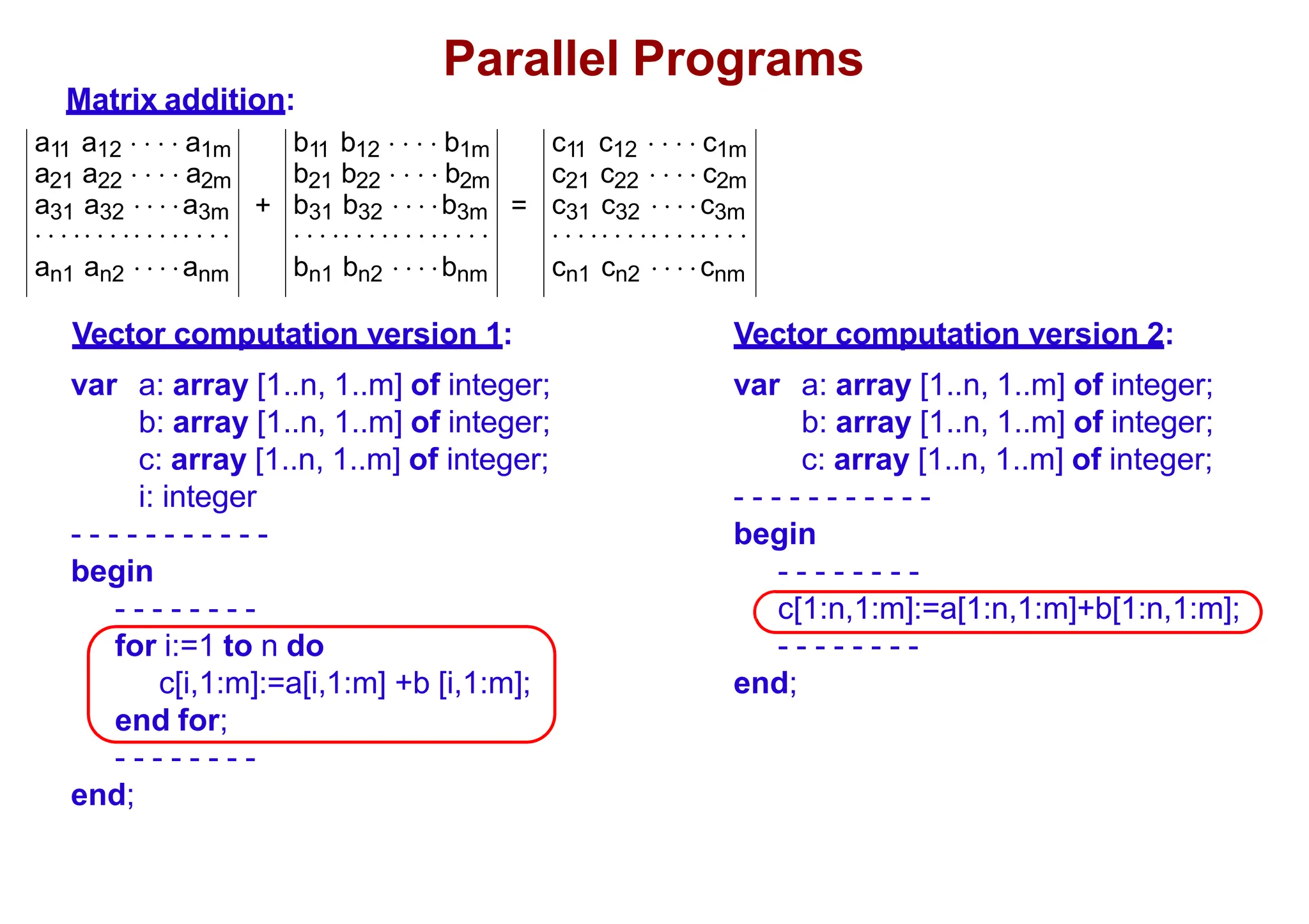lect11-12_parallel.pdf,describing parallelism | PPT