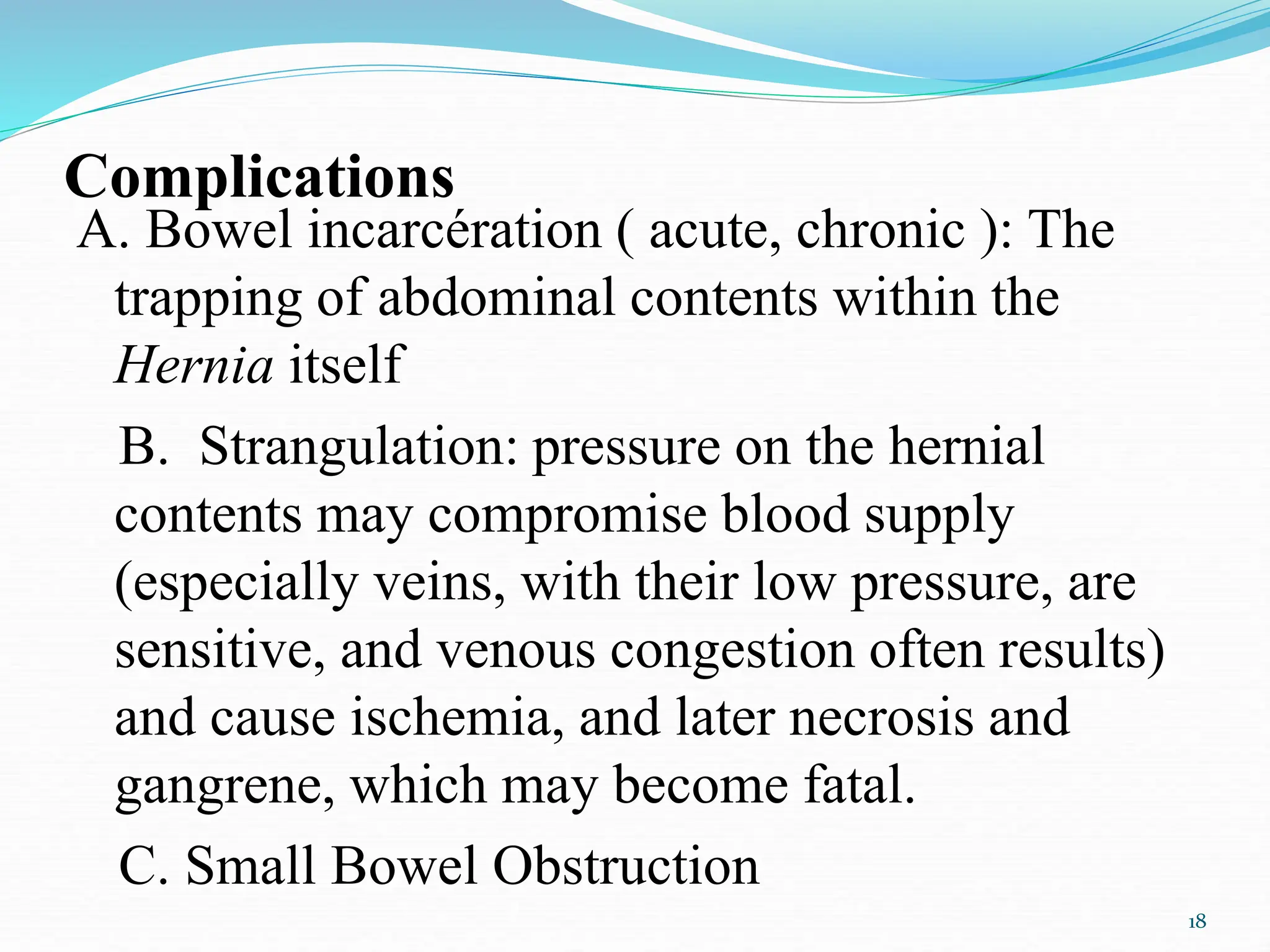 Lecture no. 11. Hernias.ppt Adult Health | PPT