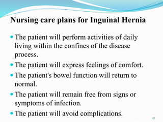 Lecture no. 11. Hernias.ppt Adult Health | PPT