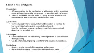 Sterilization equipment, Ex-situ and in-situ Sterilization | PPTX