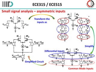 Differential amplifier (Analog Electronic Circuits) | PPT