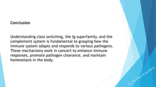 Class Switching (Isotype Switching) , Immunoglobulin (Ig) Superfamily ...
