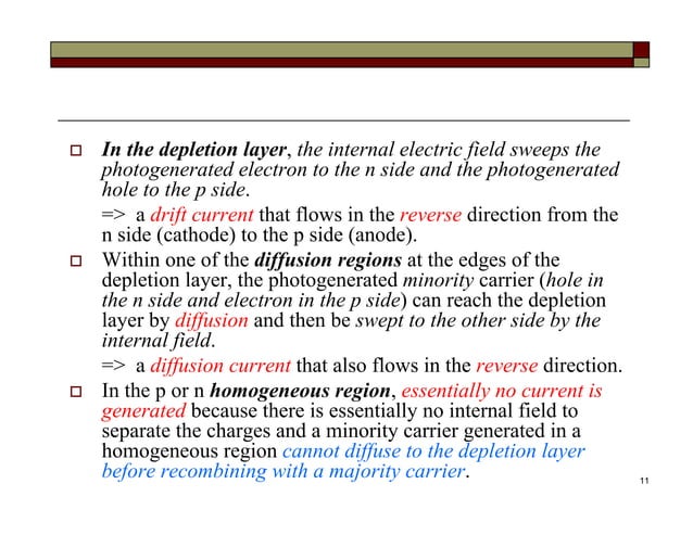 Lect12 photodiode detectors | PDF
