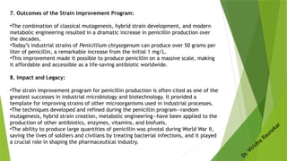 Screening and isolation of microorganisms, Strain improvement | PPTX