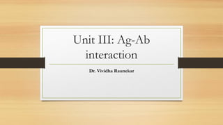 Antigen antibody interaction and immuno techniques | PPTX