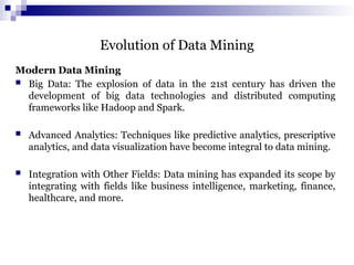 Lect 1 2 Data Mining.pptx for the predictive ananlysis | PPT