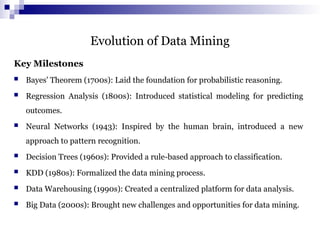 Lect 1 2 Data Mining.pptx for the predictive ananlysis | PPT