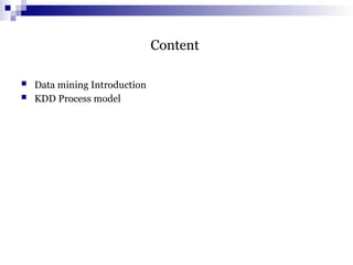 Lect 1 2 Data Mining.pptx for the predictive ananlysis | PPT