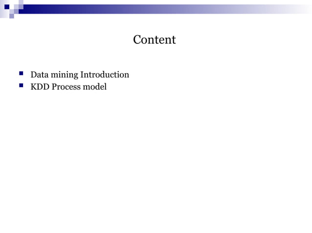 Lect 1 2 Data Miningpptx For The Predictive Ananlysis Ppt 0800