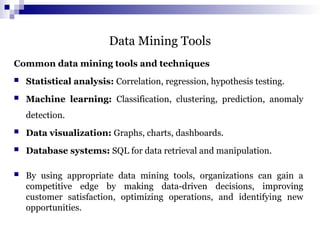 Lect 1 2 Data Mining.pptx for the predictive ananlysis | PPT | Free Download