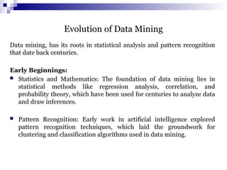Lect 1 2 Data Mining.pptx for the predictive ananlysis | PPT