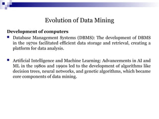 Lect 1 2 Data Mining.pptx for the predictive ananlysis | PPT