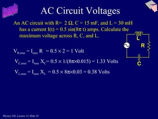 Lect12 handout | PPT
