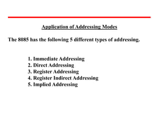 Presentation of addressing mode presentation | PPT