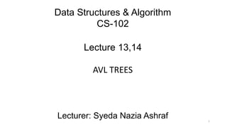 Lect 13, 14 (final)AVL Tree and Rotations.pdf