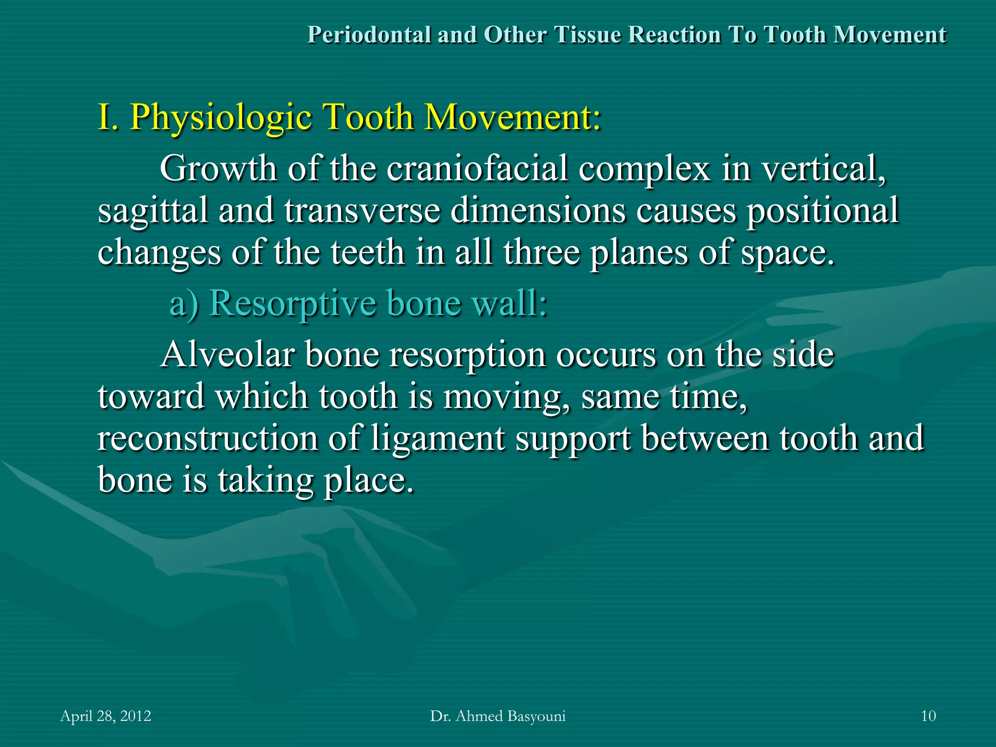 Biology of Tooth Movement | PDF