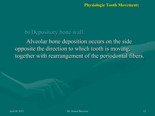 Biology of Tooth Movement | PDF
