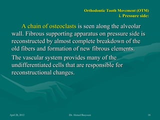 Biology of Tooth Movement | PDF