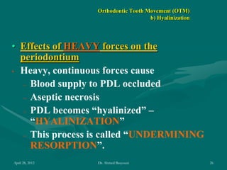 Biology of Tooth Movement | PDF