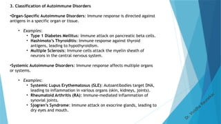 Autoimmune disorders and Hypersensitivity | PPTX