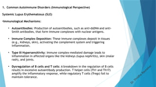 Autoimmune disorders and Hypersensitivity | PPTX