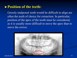 Therapeutic Extraction | PDF