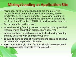 Lect 18 (handling storage and precautions) | PPTX