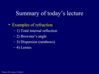 Lect18 handout | PPT