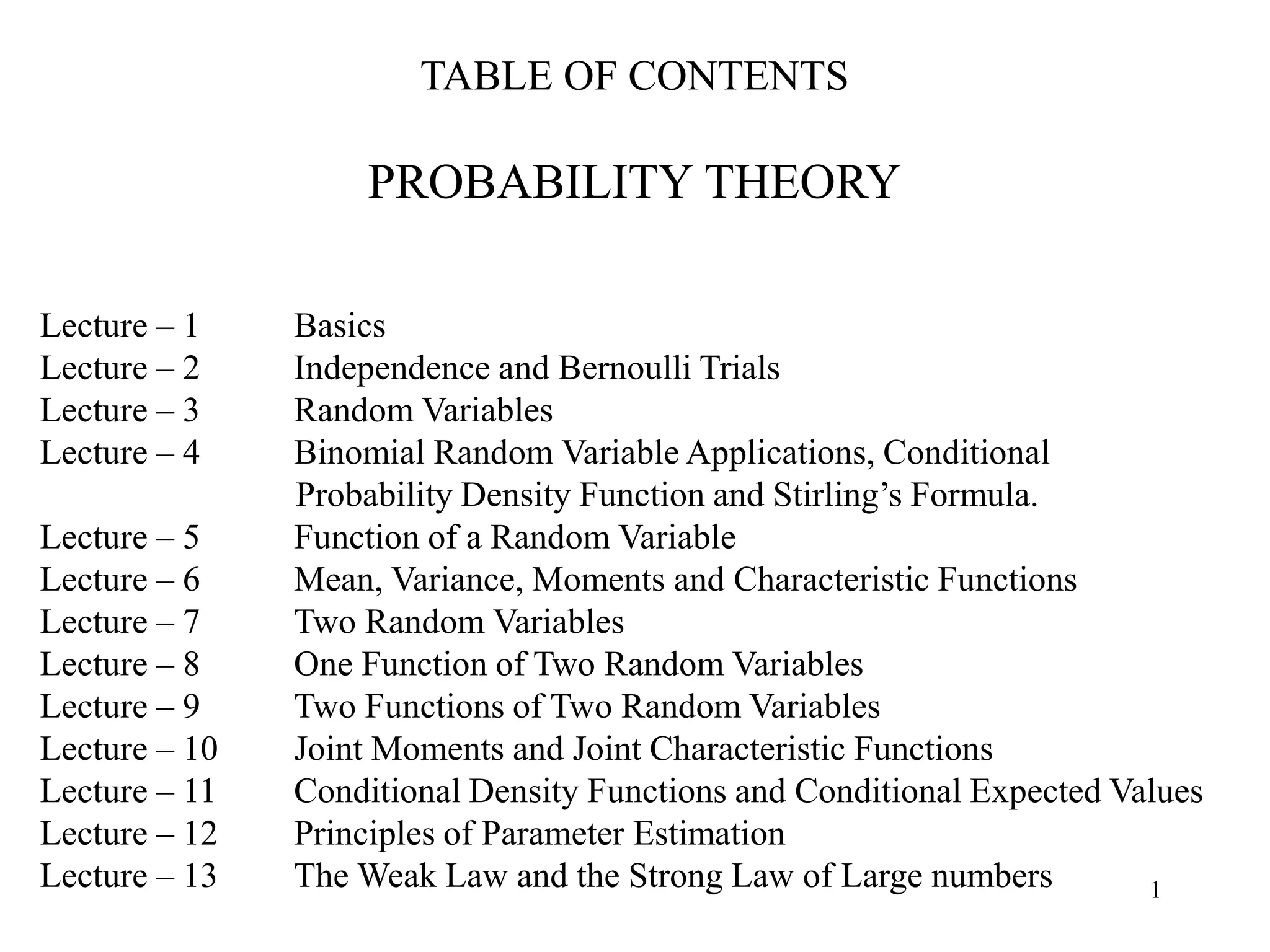 Probability theory lecture about theory 1a.ppt
