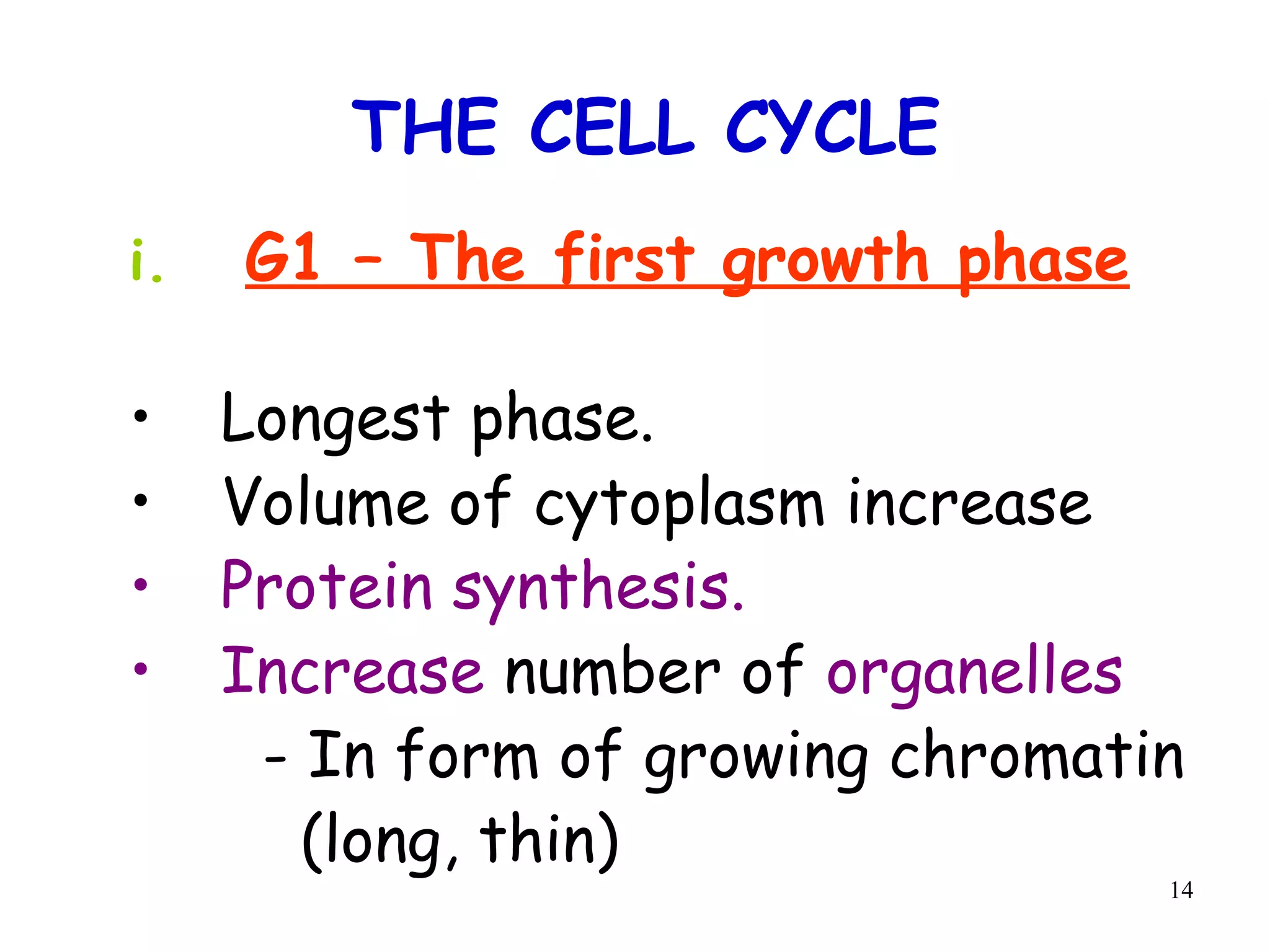 Lect 1 cell cycle | PPT