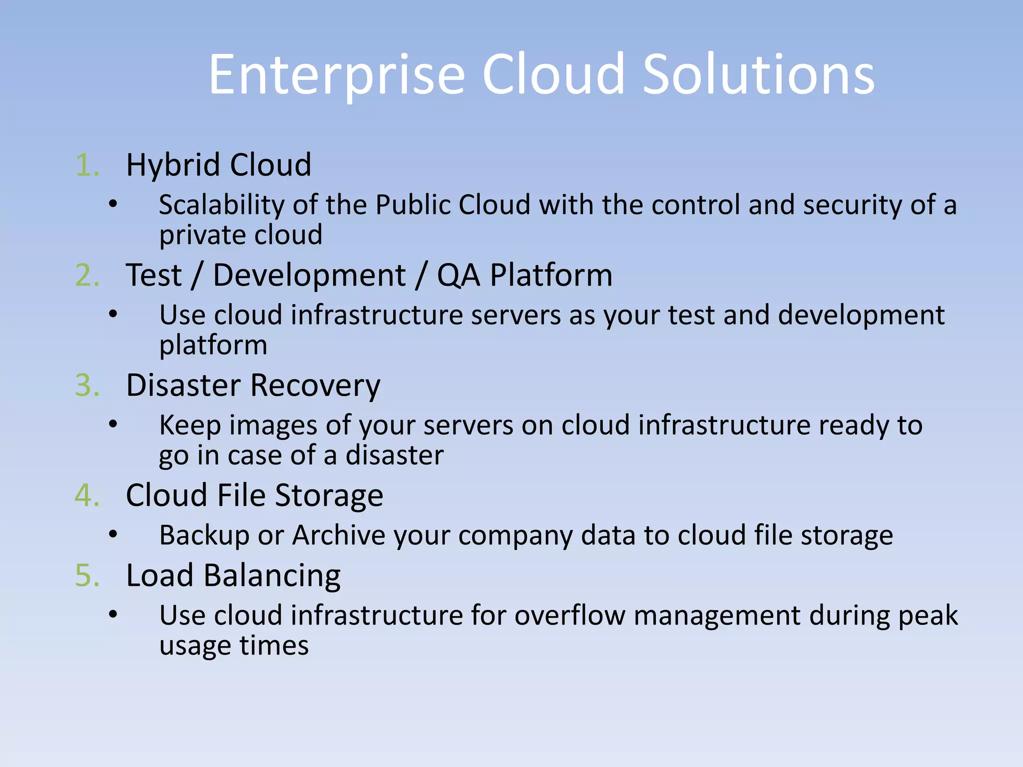 Introduction To Cloud Computing Ppt
