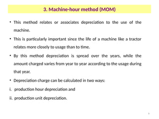 Depreciation method applied to forestry.pptx