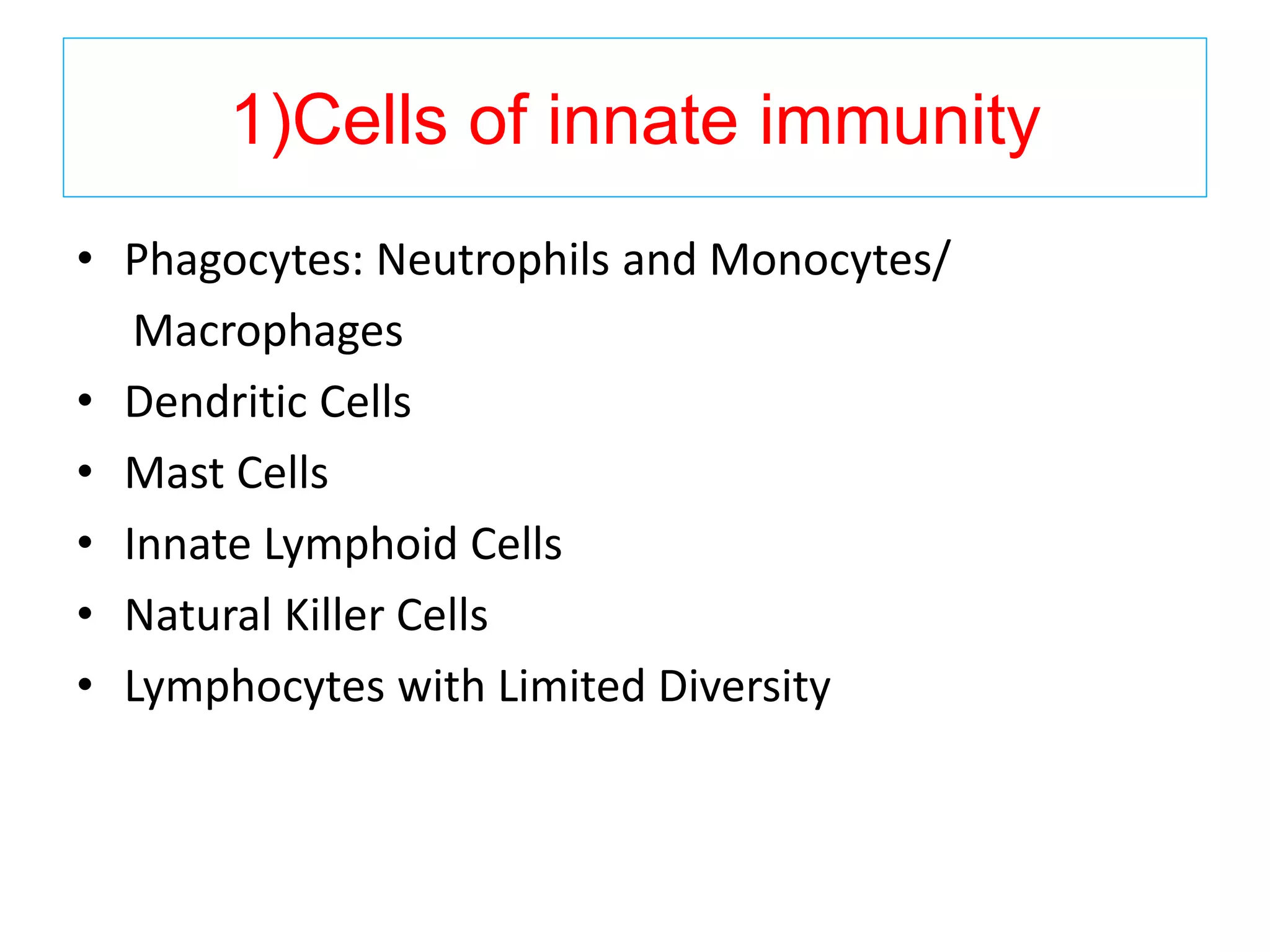innate immune response | PDF