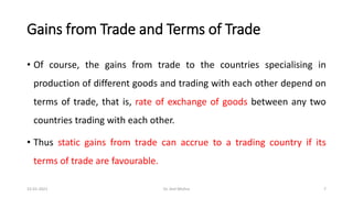 Lect 1 international trade and economic growth | PPTX