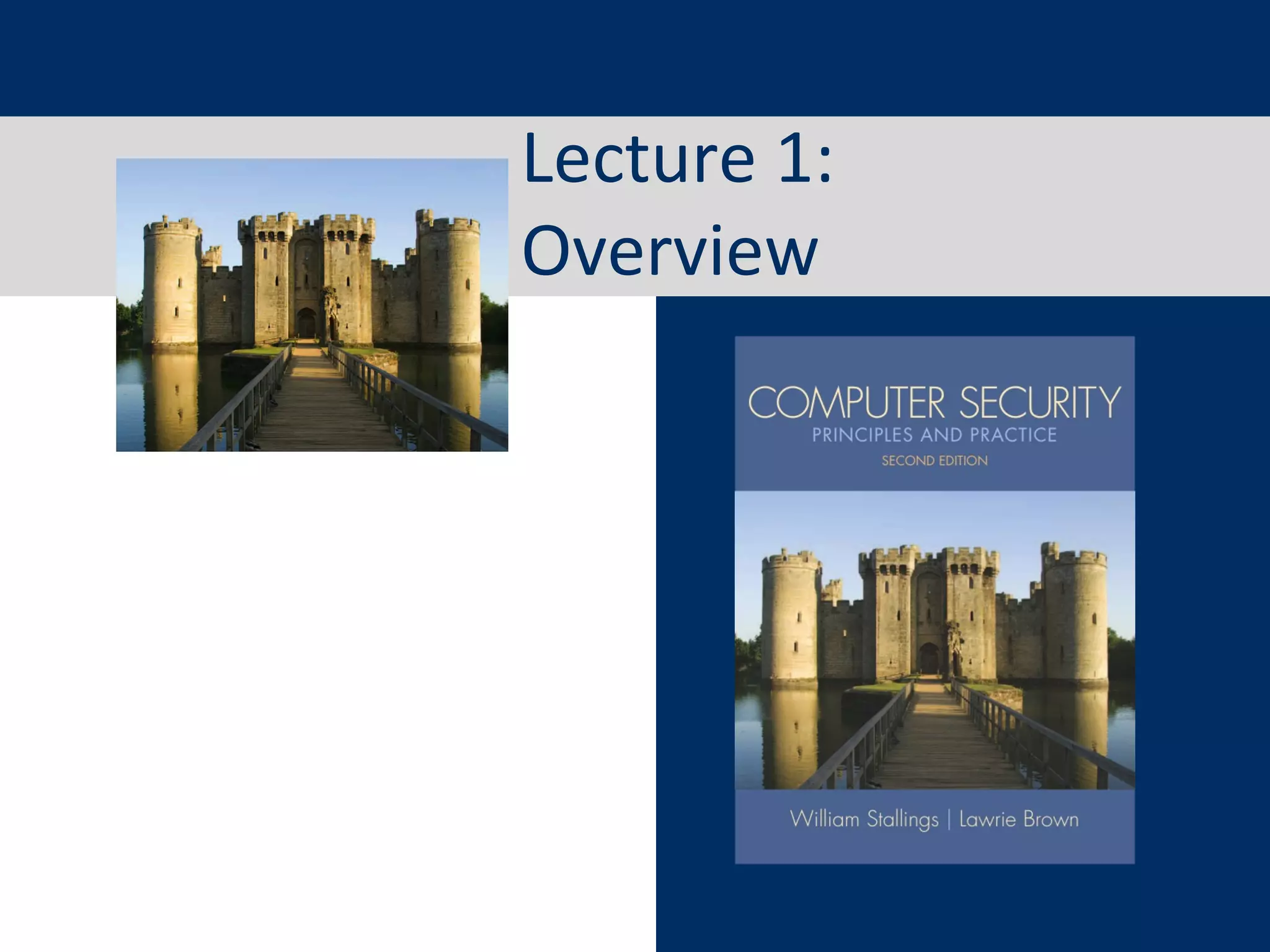 Network Security Topic 1 intro | ODP