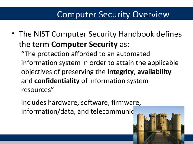 Network Security Topic 1 intro | ODP