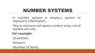 Lect 1 Number systems and base conversions. [Autosaved].pptx