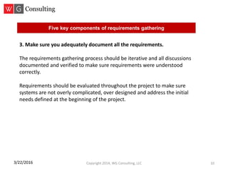 System Level Requirements Gathering | PPT