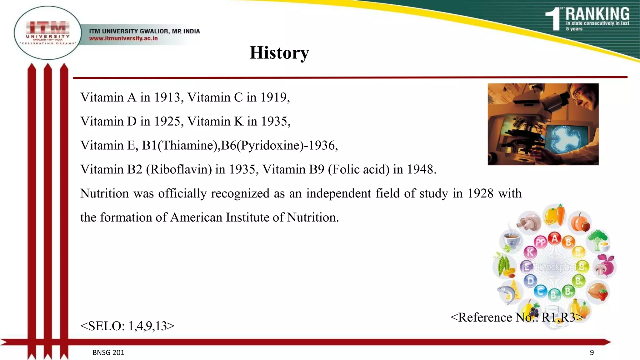 History and concepts of nutrition | PPTX