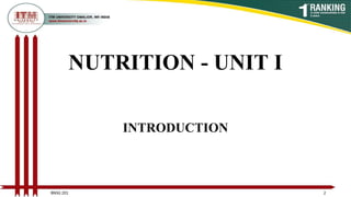 History and concepts of nutrition | PPTX