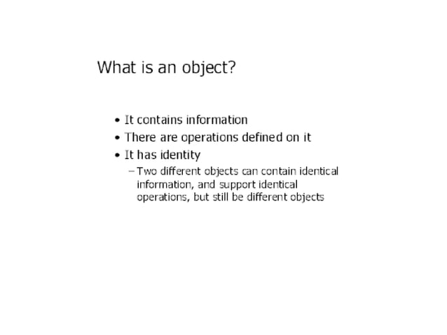 Object Oriented Programming By Waqas Ppt