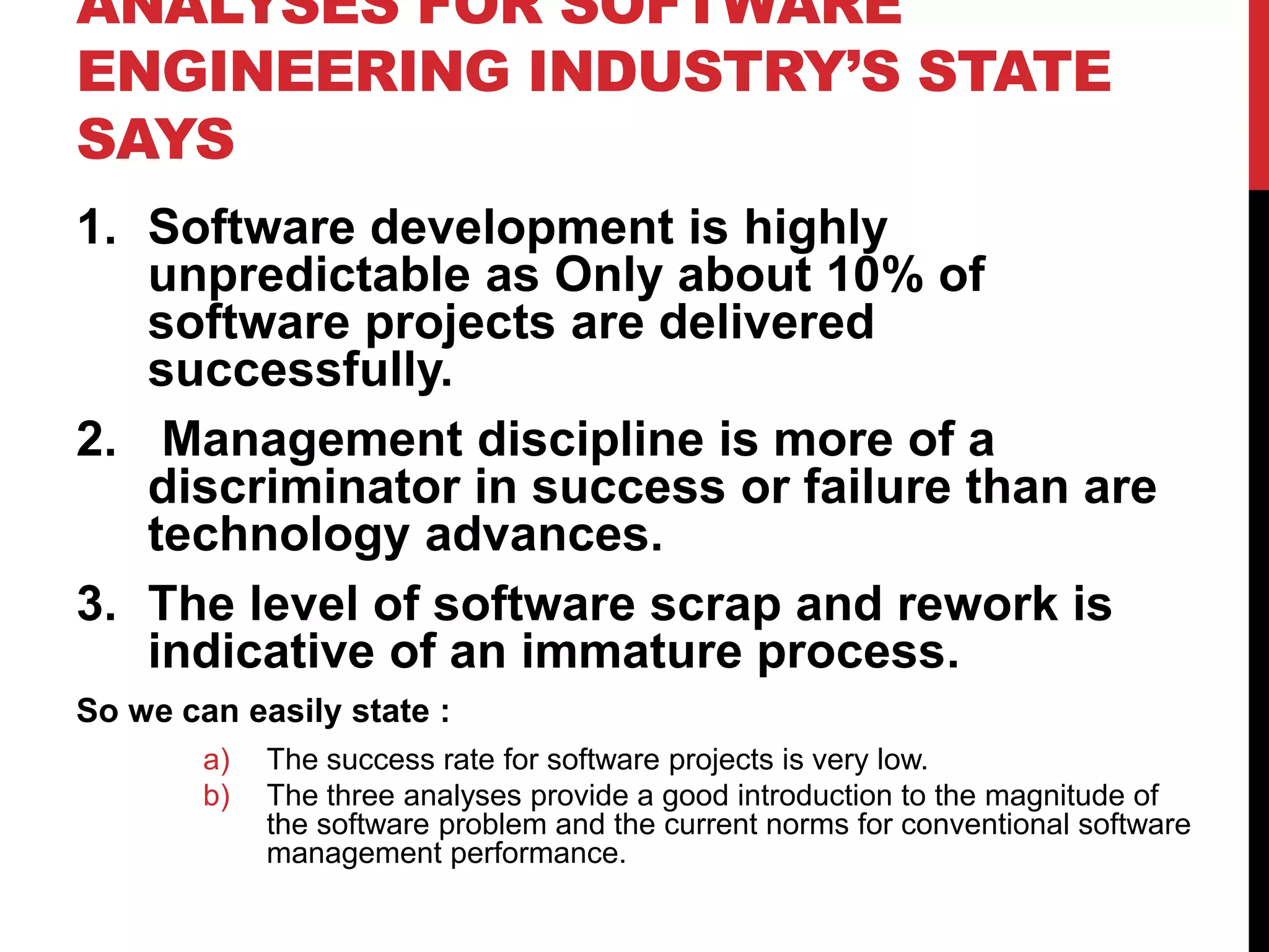 Lect2 conventional software management | PPTX