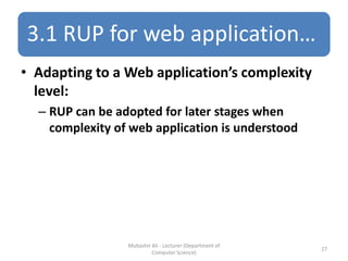 Lecture-2: Web development application development process model | PDF ...
