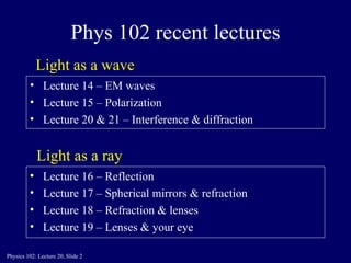Lect20 handout | PPT