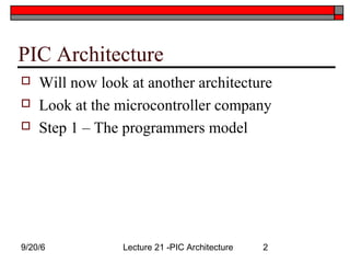 pic architecture | PPT