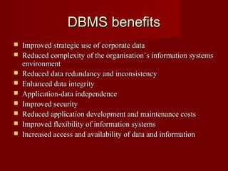 Lect 21 components_of_database_management_system | PPT