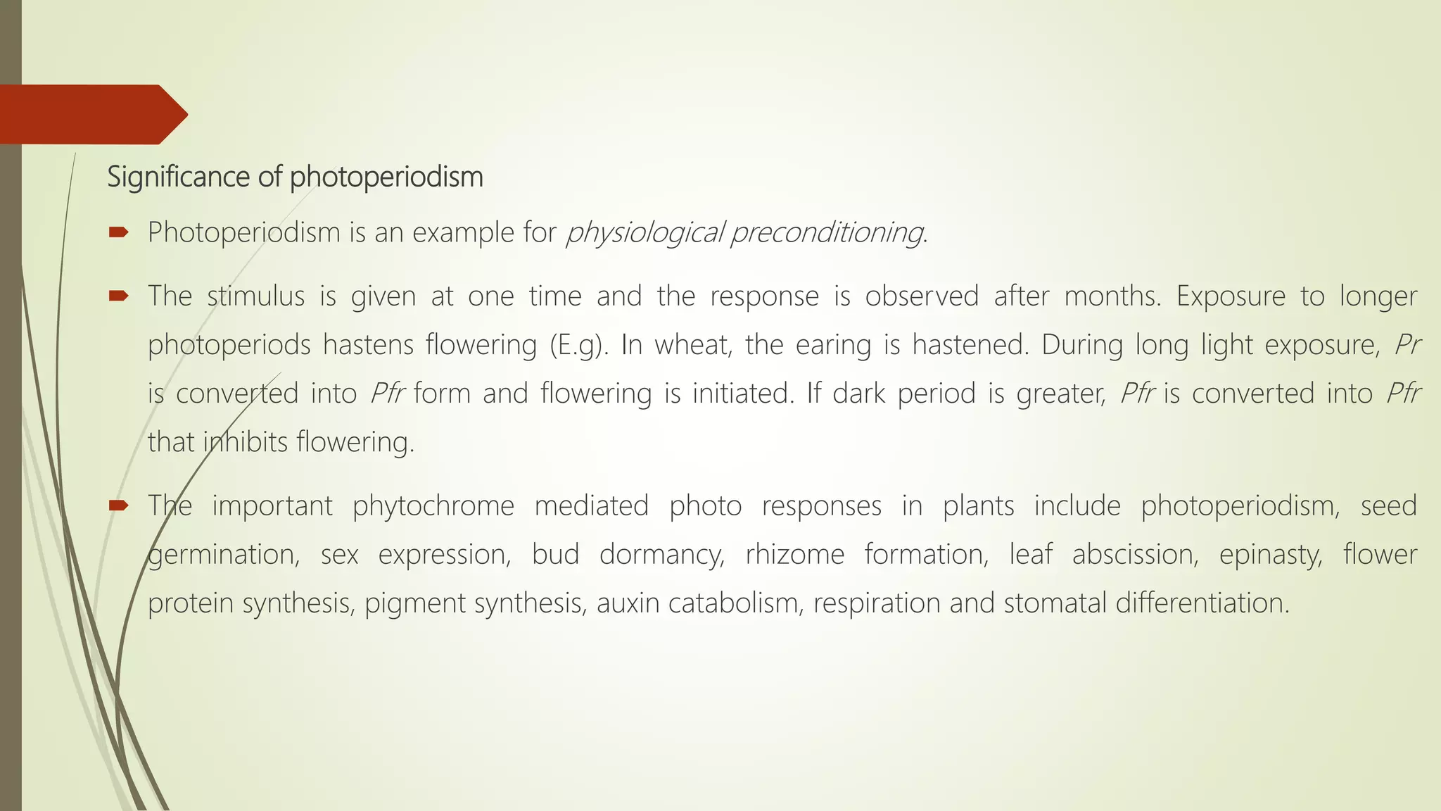 Photoperiodism | PPTX