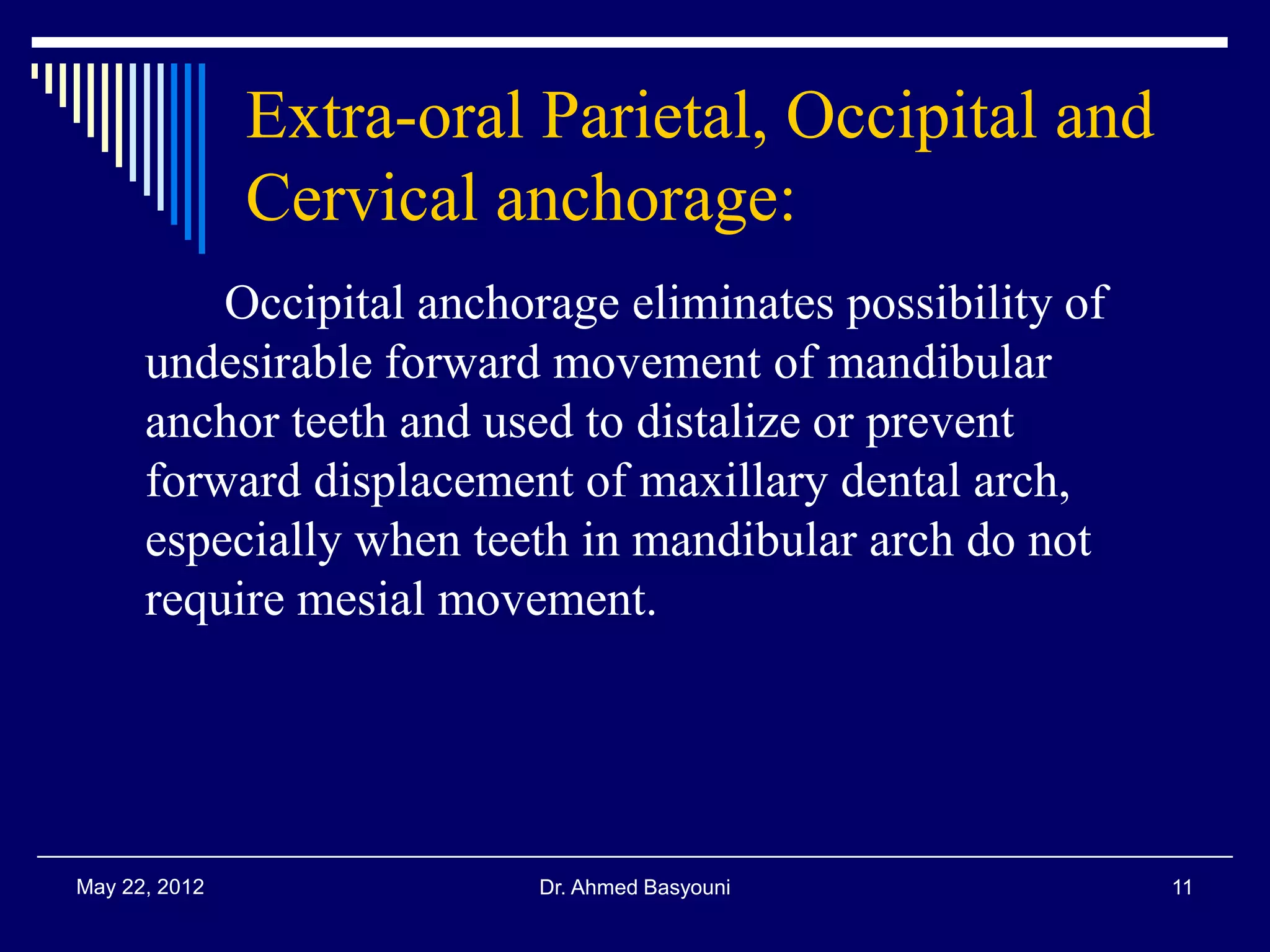 Anchorage in Orthodontics | PDF